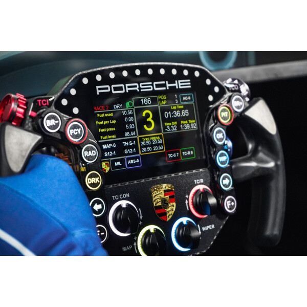 Porsche 911 RSR Steering Wheel Grid by SimLab