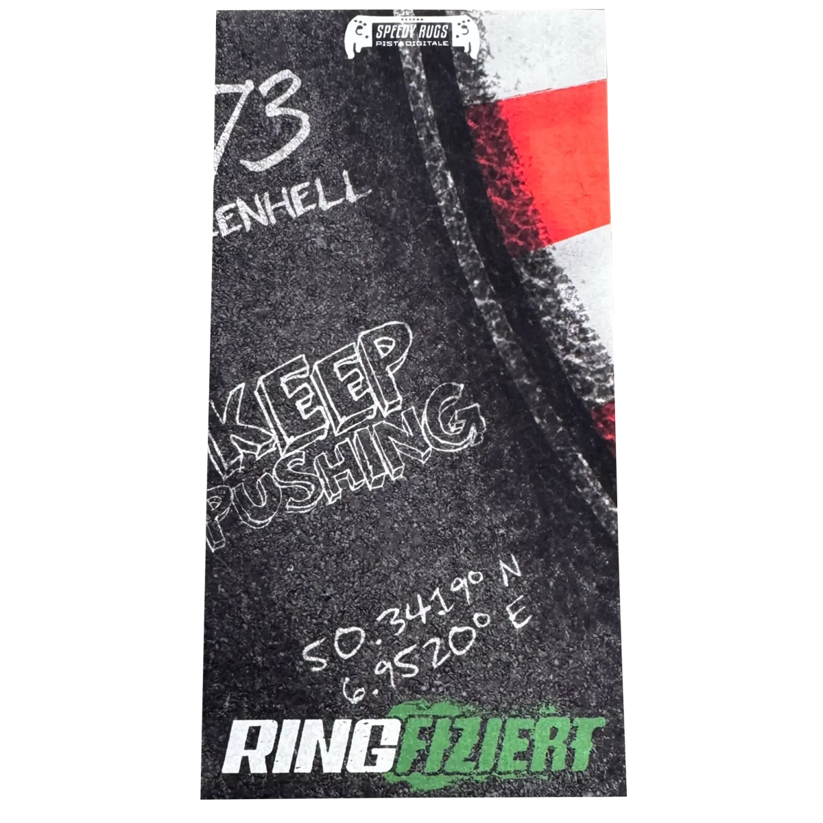 Speedy Rugs Simracing Teppich Ringfiziert