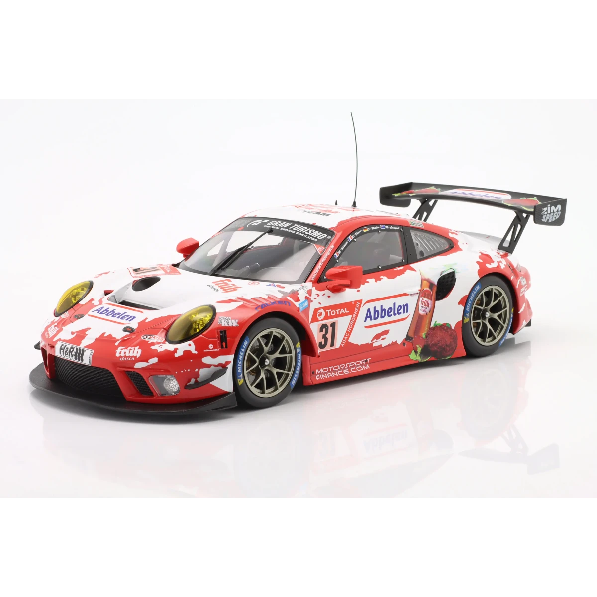 Porsche 911 GT3 R #31 24h Nürburgring 2019 Frikadelli Racing Team 1:1