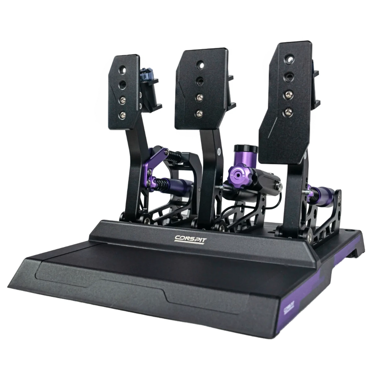 Buy the Conspit CPP-Lite 3-piece SimRacing pedal set here